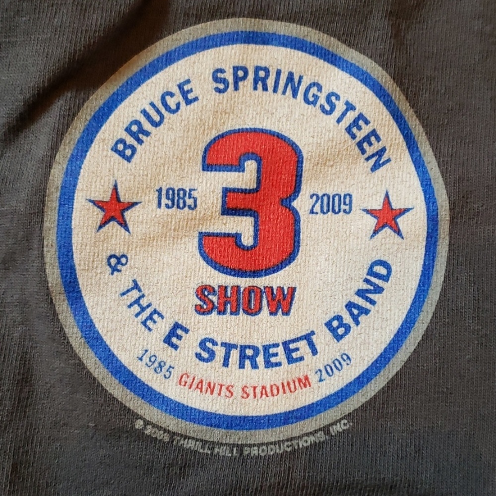Springsteen Final Shows Giant Stadium Tee - Gem